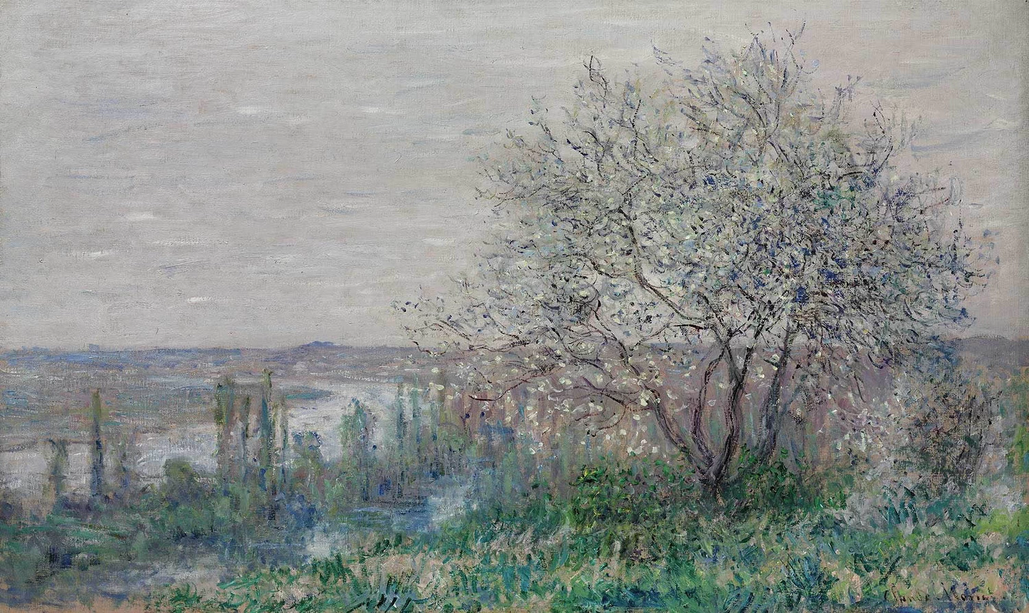 13-Claude Monet, Aria di primavera presso Vetheuil-Wallraf-Richartz ...