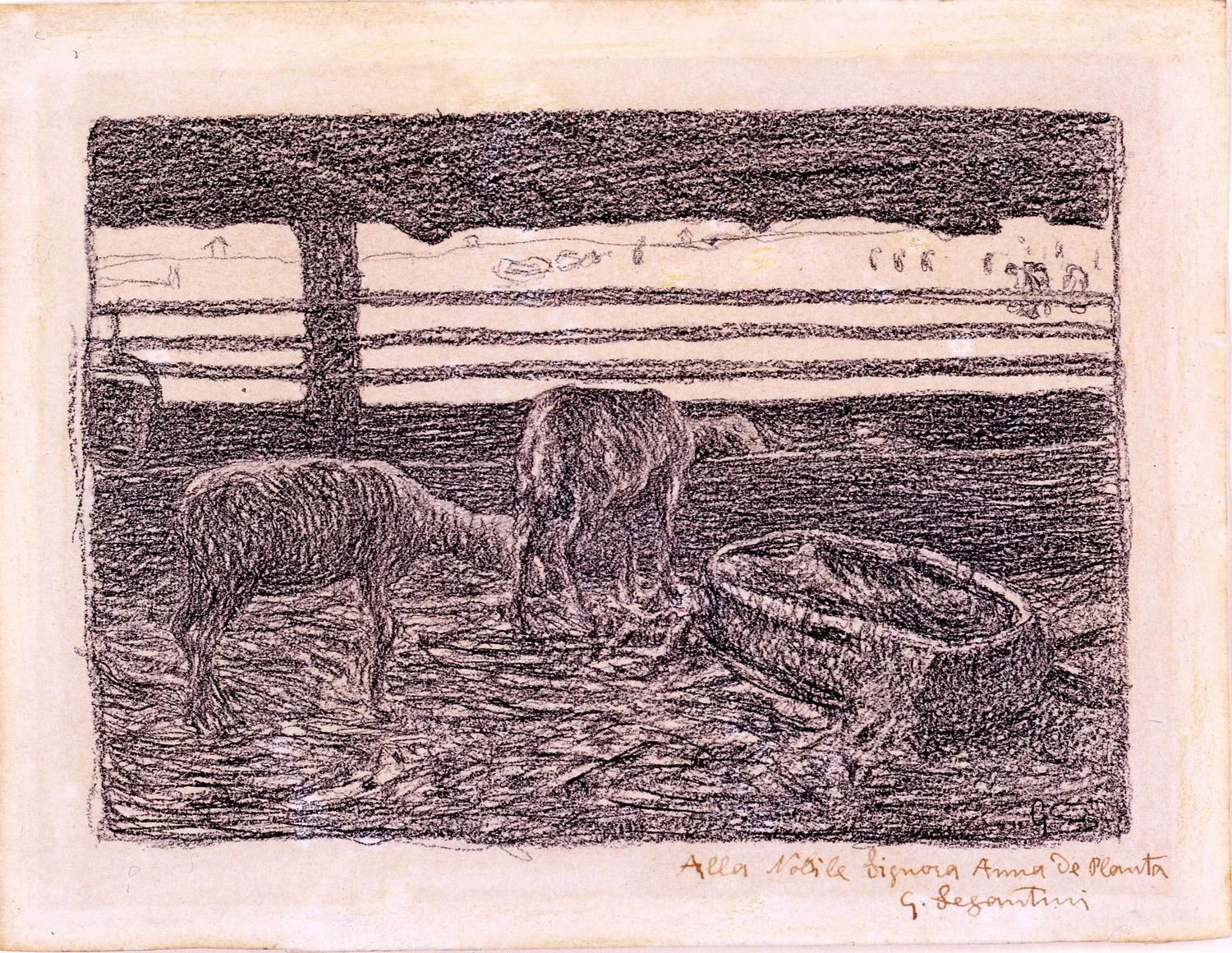 Galleria delle opere di Giovanni Segantini