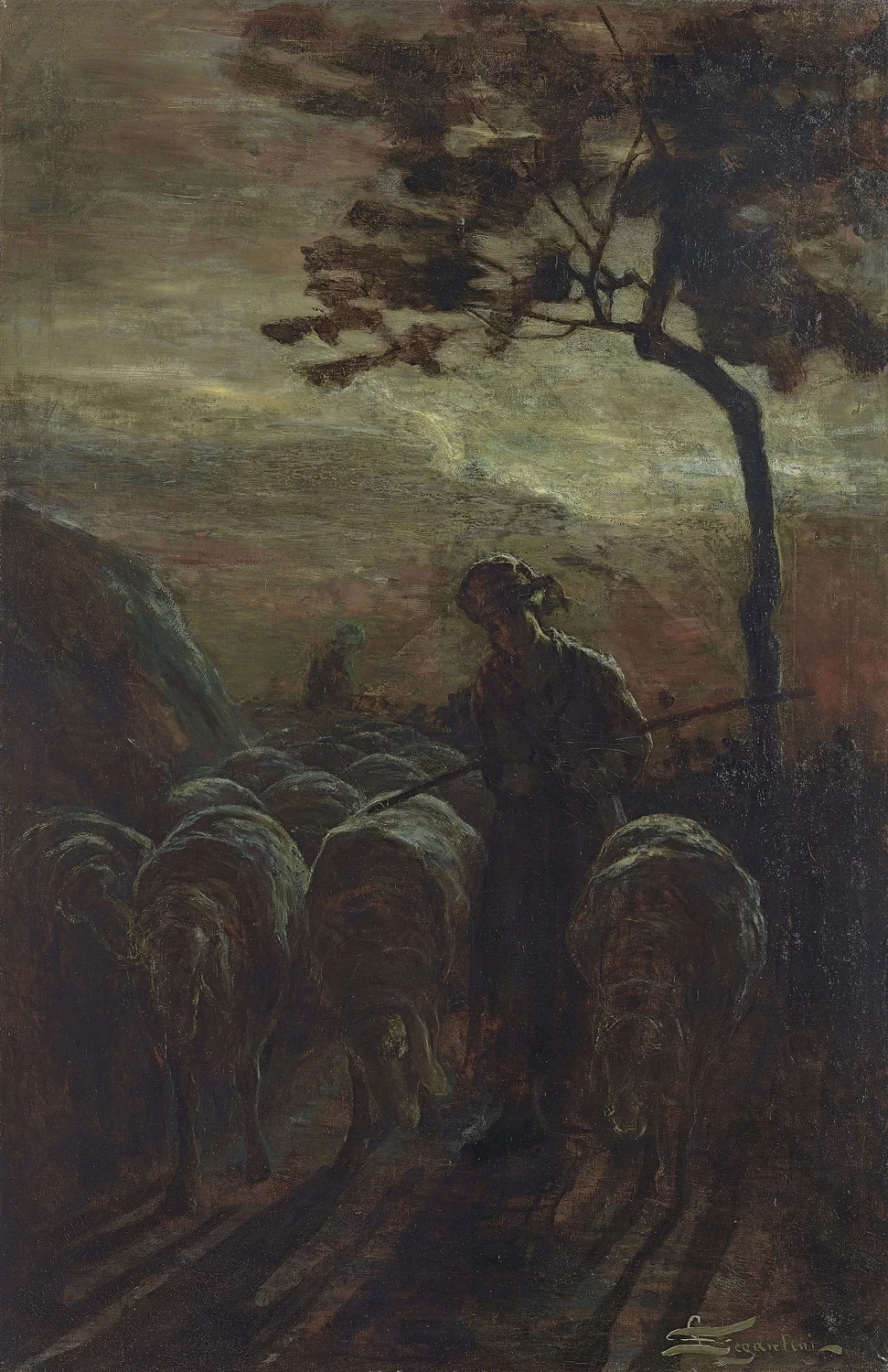 Galleria delle opere di Giovanni Segantini