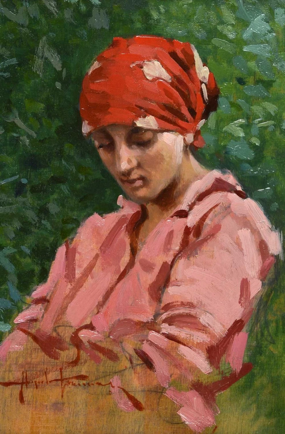 Galleria delle opere di Angiolo Tommasi